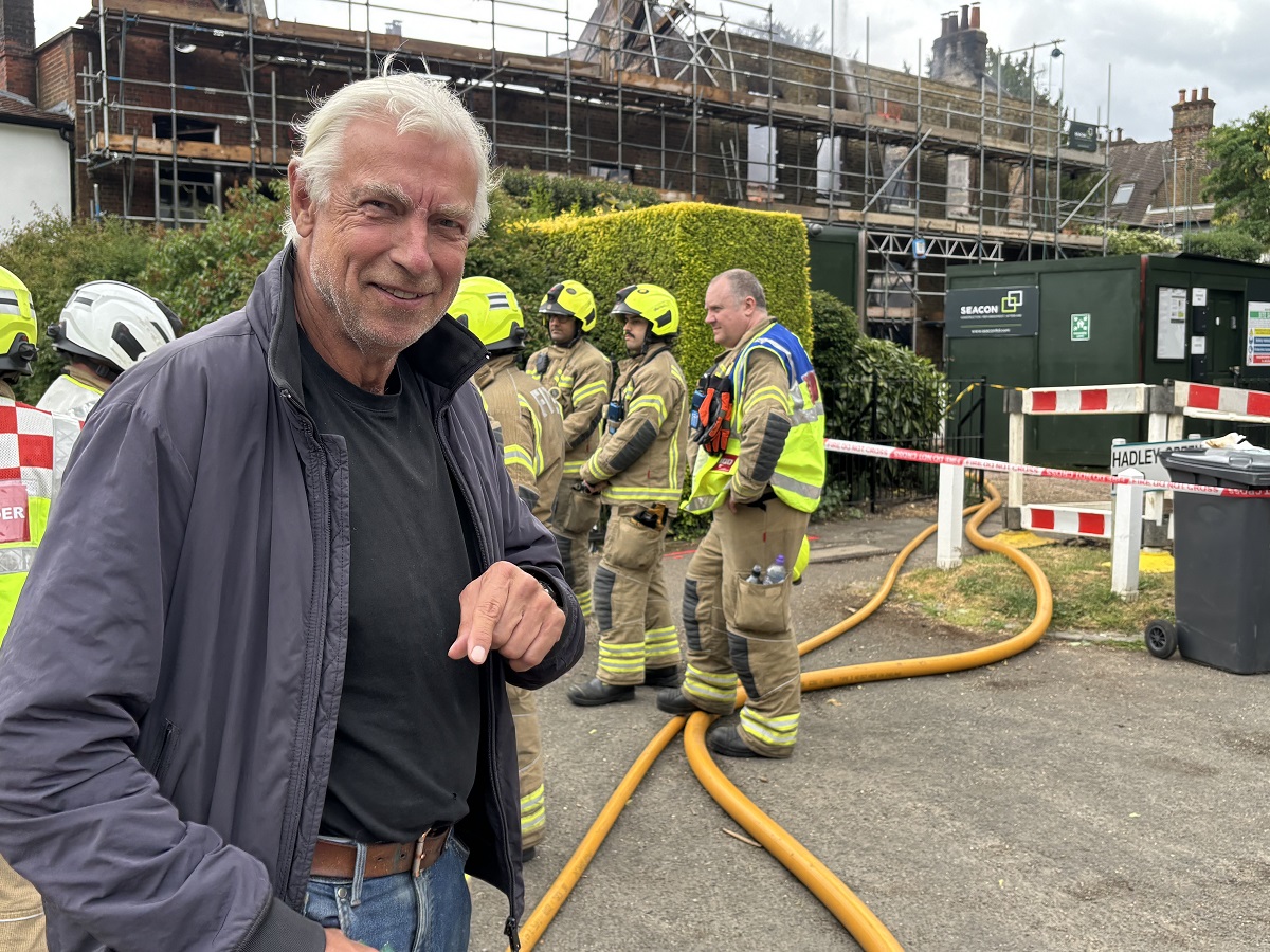 Ten fire engines and 70 firefighters tackled blaze that swept through ...