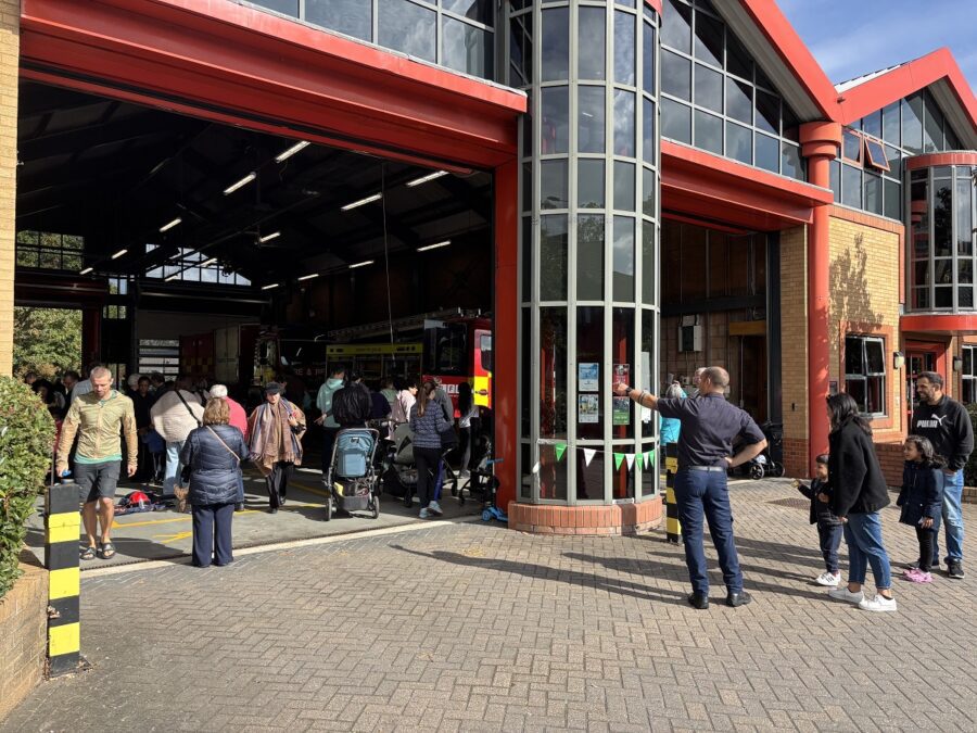 Family open day at Barnet fire station - exciting for children and for ...