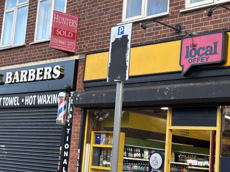Blacked out parking signs thought to be indication of anger and ...